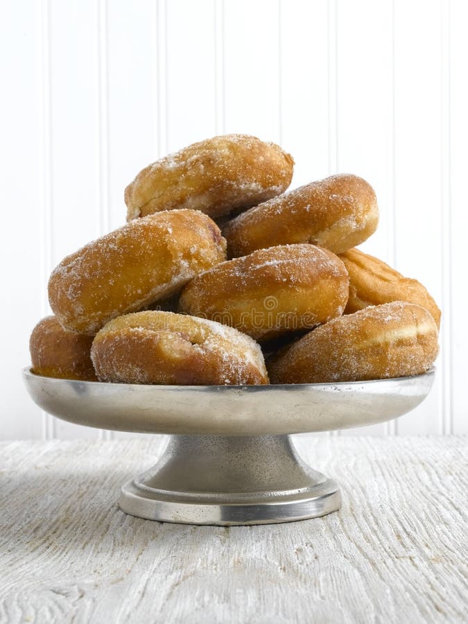 Selection of Doughnuts in a Tray Stock Image - Image of inside ...