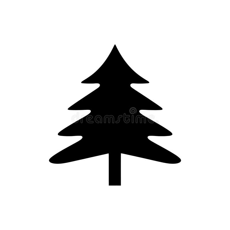 Douglas fir icon stock vector. Illustration of douglas - 306213694