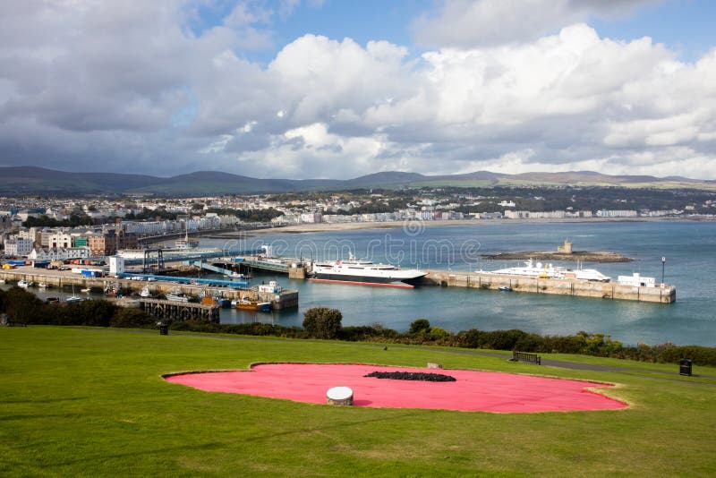 Douglas Isle of Man stock image. Image of douglas, coast - 89324501