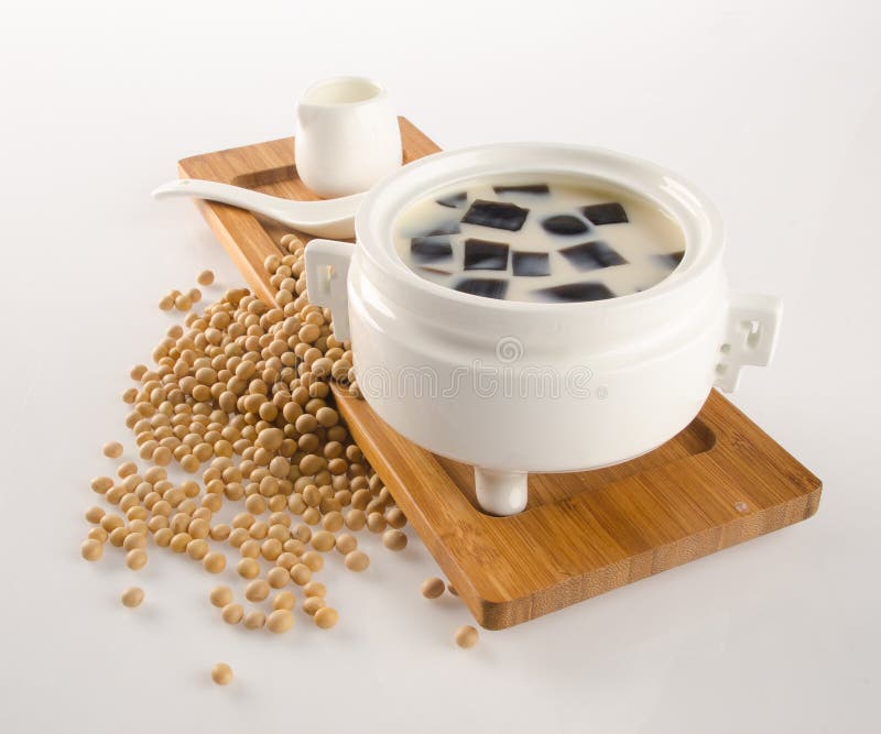 Douhua or Taiwanese Tofu Dessert and Tofu Pudding. Stock Image - Image ...