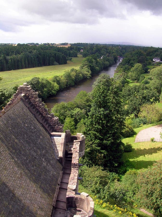 Doune Castle stock image. Image of ardoch, burn, stirling - 25596737