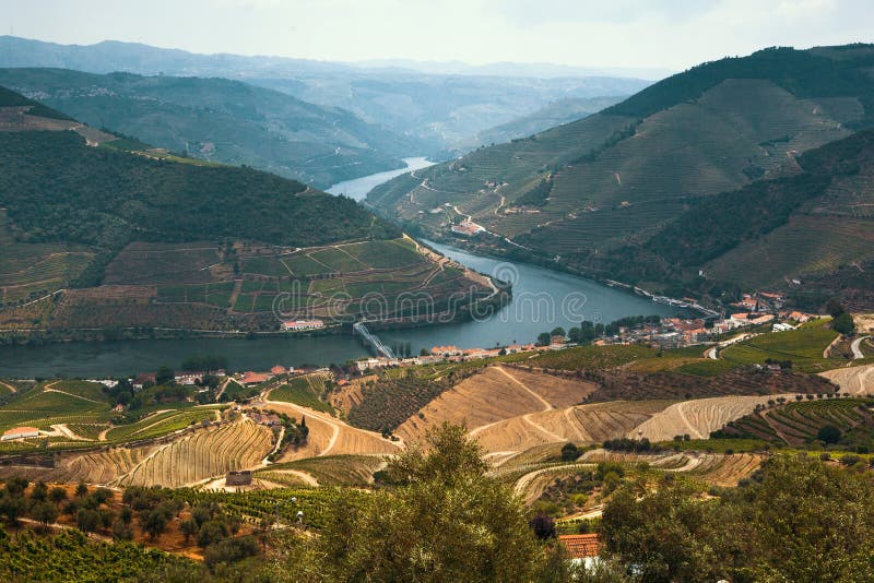 Douro Tal stockfoto. Bild von douro - 12214188