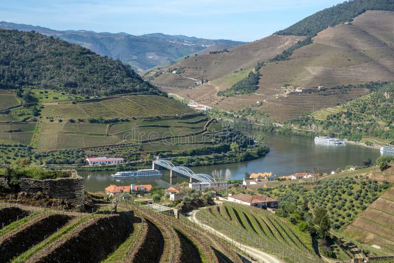 Douro Valley, Portugal stock image. Image of destinations - 321560639