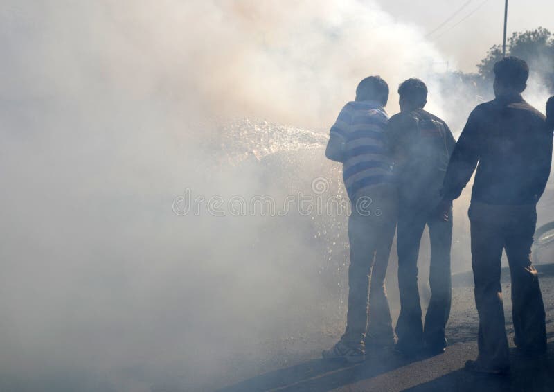 Douse Fire editorial photo. Image of water, extinguish - 23897136