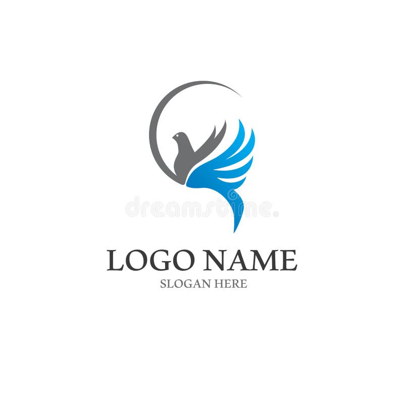 Dove Bird Logo Vector Design Stock Vector - Illustration of bird, color: 238042043