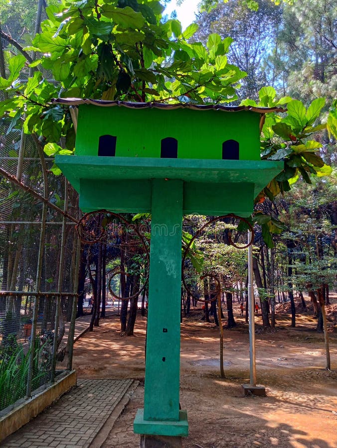 Dove House, Birdhouse, Animal House in Garden Stock Image - Image of ...