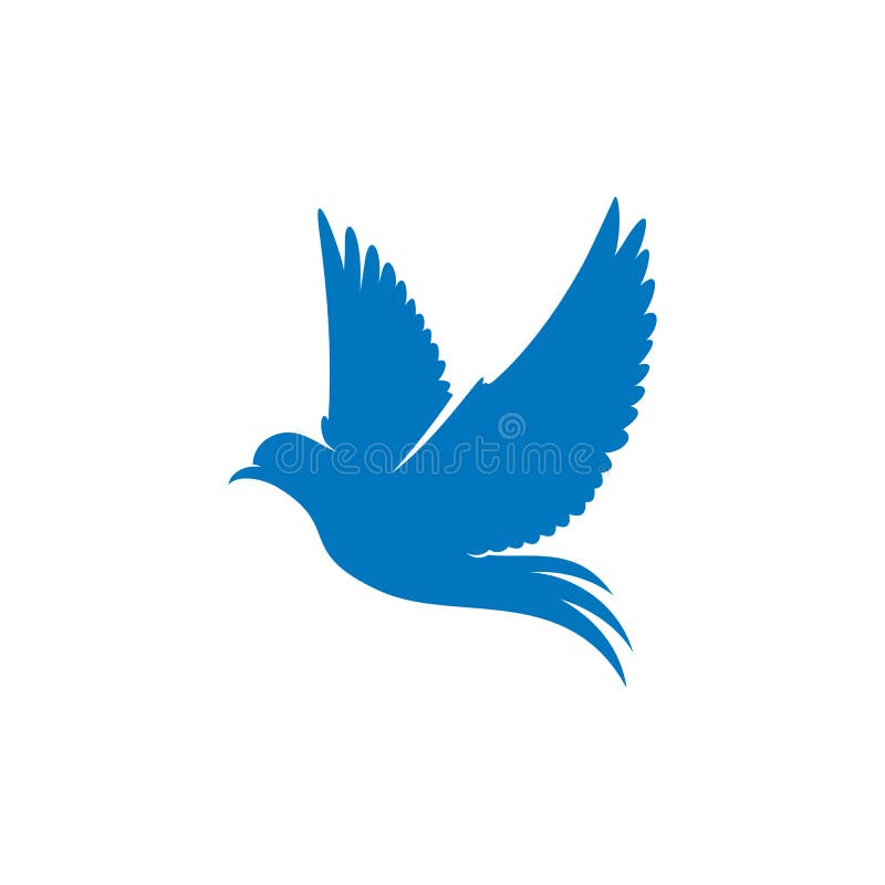 Dove Logo Design Concept Vector. Bird Logo Template. Icon Symbol Stock ...