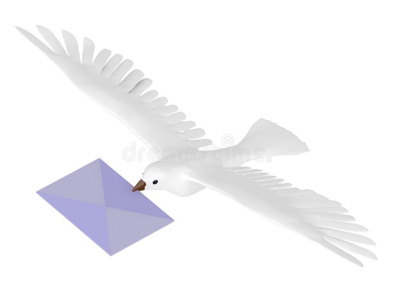 Dove Mail stock illustration. Illustration of dovecote - 26581431