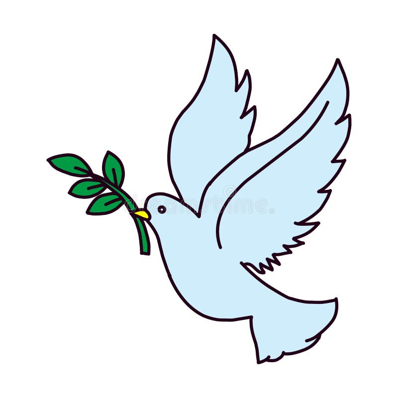 Dove of Peace Simple Icon. Flying Dove of Peace Icon Art Stock Vector ... Dove of Peace Simple Icon. Flying Dove of Peace Icon Art Stock Vector ...