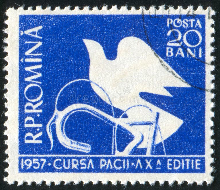 Dove editorial stock image. Image of postcard, 1957 - 174575009