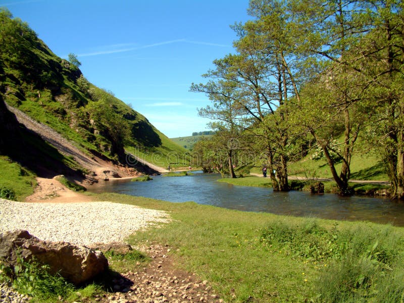 Dovedale stock image. Image of derbyshire, valley, countryside - 3350059