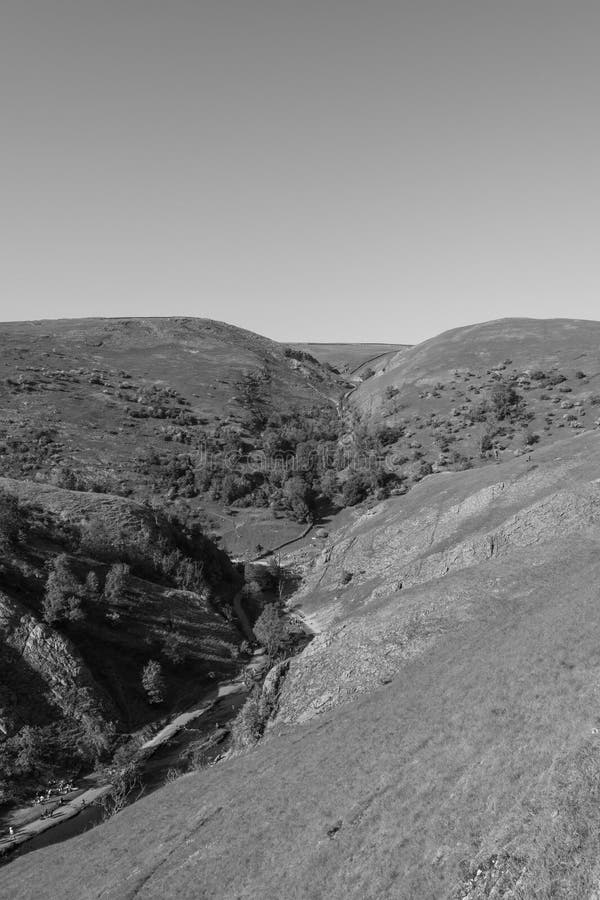 Dovedale stepping stones stock photo. Image of idyllic - 234193136