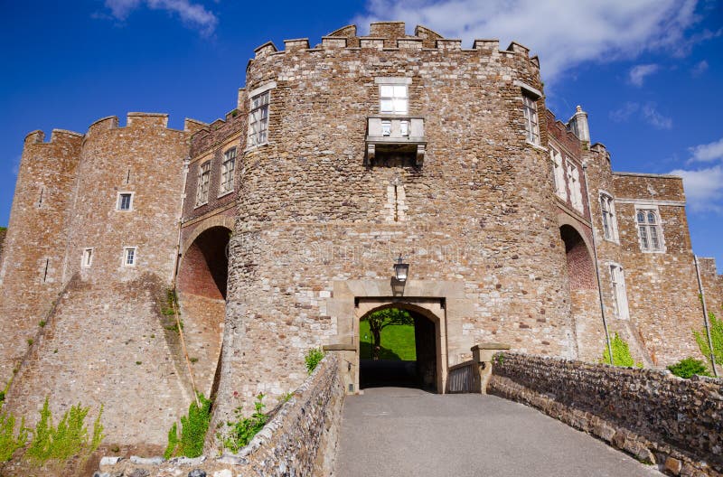 Dover Castle Gateway Kent Southern England UK Stock Photo - Image of ...