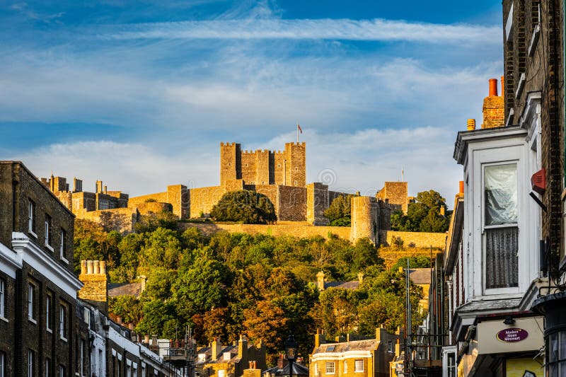 Dover Castle View from Castle Street, Dover, England Editorial Image ...