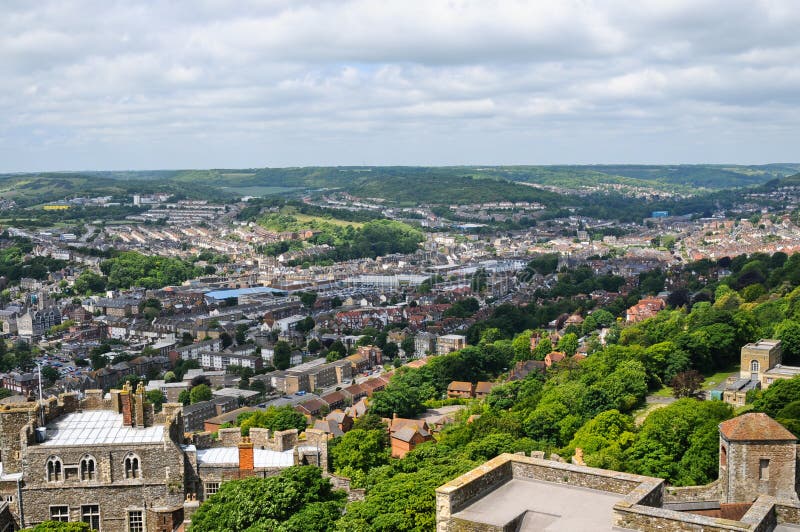 Dover City. UK stock image. Image of dusk, color, horizontal - 30531709