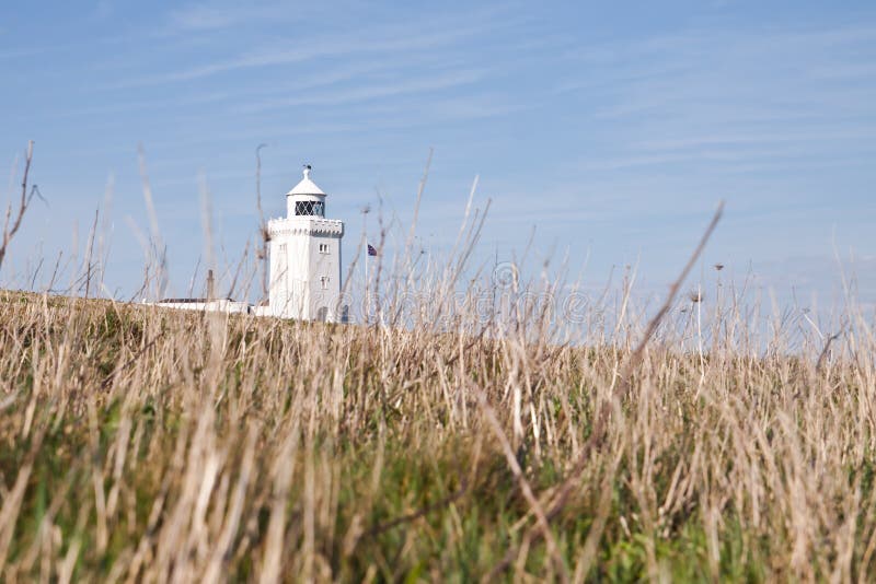 Dover s Lighthouse stock photo. Image of foreland, clouds - 44339146