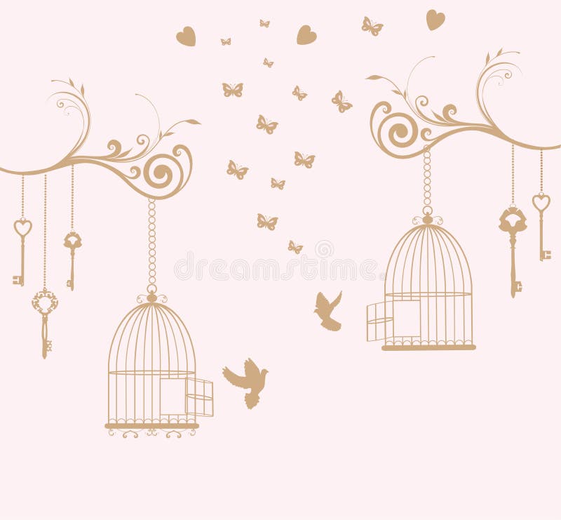 Doves stock vector. Illustration of empty, copy, group - 70369701