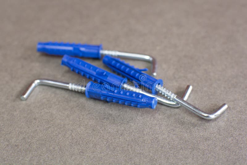 Dowel Hook Universal. Conical Two-material Inserts and Split-ribbed ...