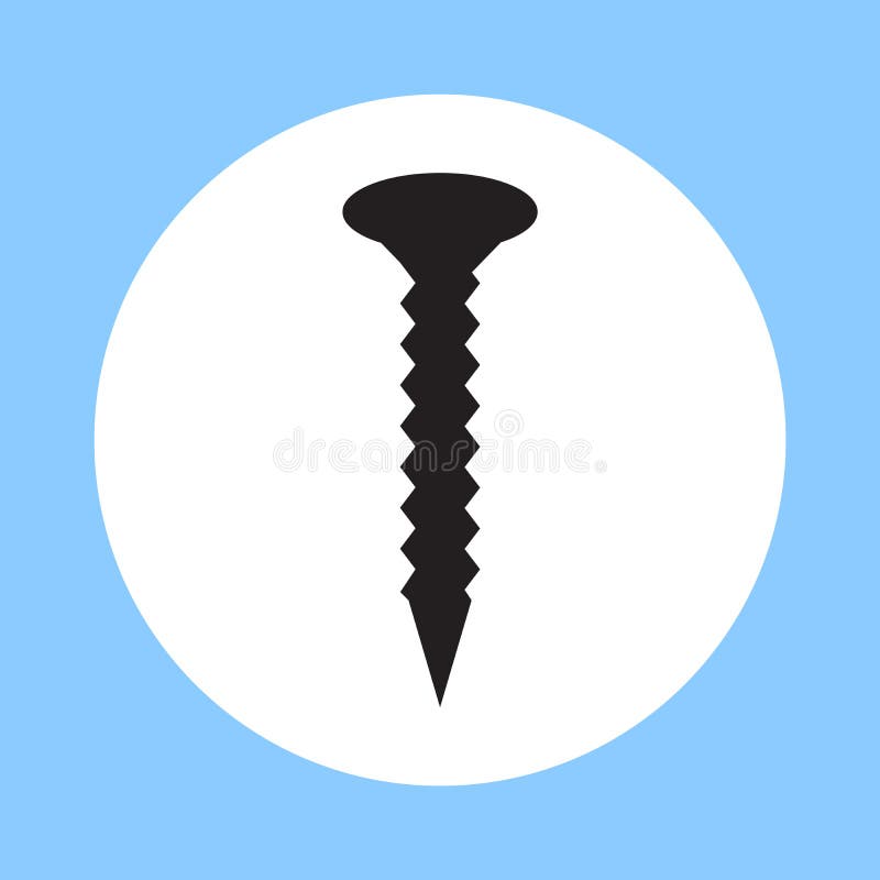 Dowel Icon, Symbol. Fastening Element. Vector Stock Vector ...