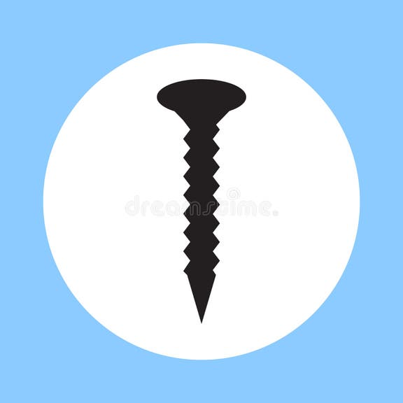 Dowel Icon, Symbol. Fastening Element. Vector Stock Vector ...
