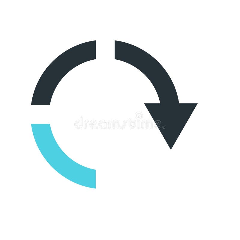 Down Arrow Icon Vector Sign and Symbol Isolated on White Background ...