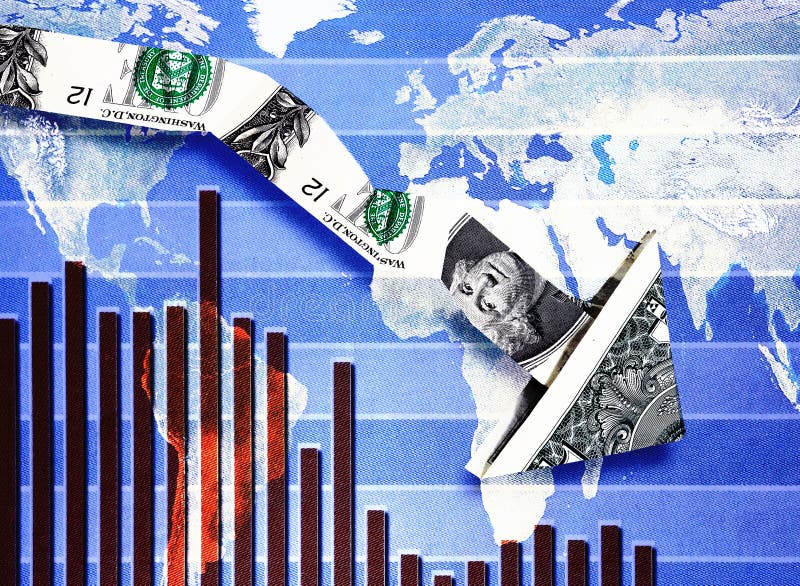Down dollar economic chart stock illustration. Illustration of dollar ... Down dollar economic chart stock illustration. Illustration of dollar ...