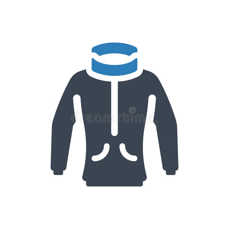 Down jacket icon stock vector. Illustration of icon - 254771854