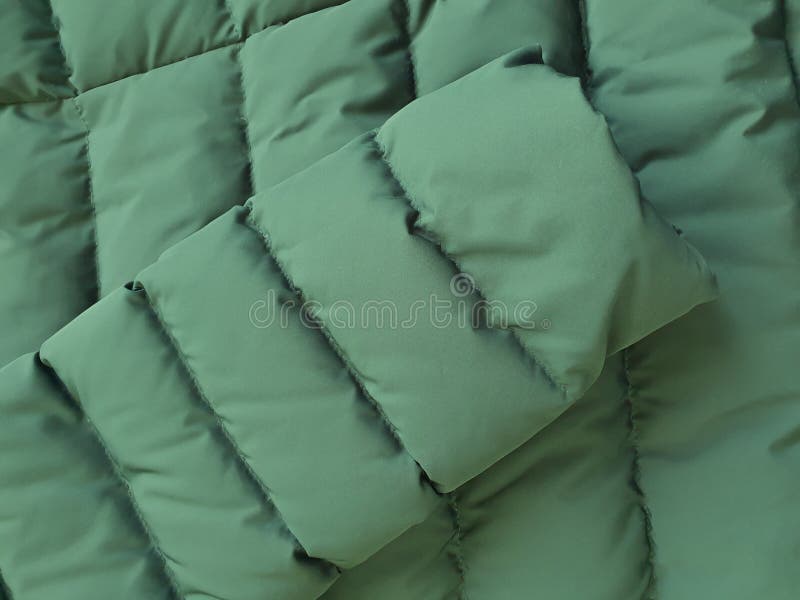 Down Jacket Fabric Background, Gray Puffer Jacket Texture Stock Image ...