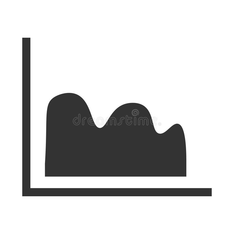 Down, loss market icon stock vector. Illustration of arrow - 234219802