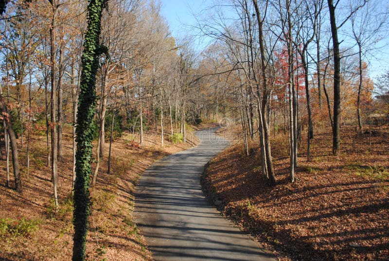 Down the Path stock image. Image of path, road, hike - 49957407