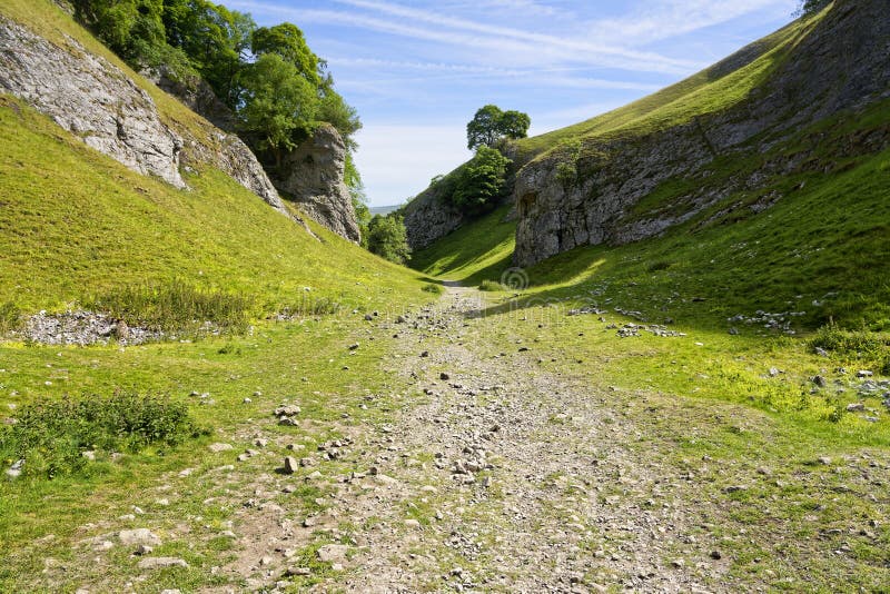 Down the Rough Path in Cave Dale Stock Photo - Image of geology, cave ...