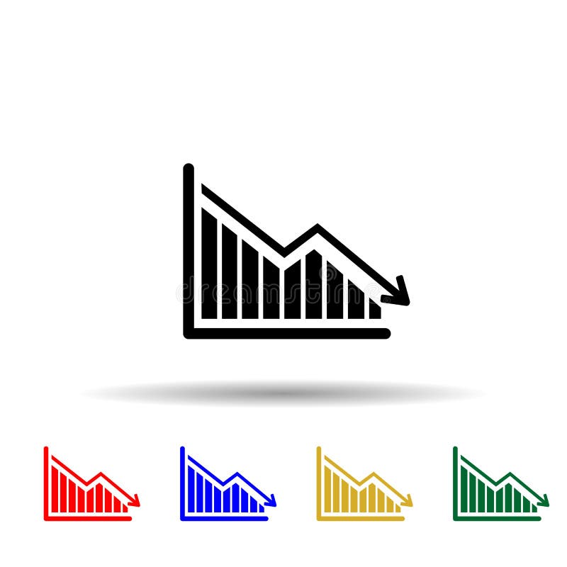 Schedule Decline Red Arrow Blue Stock Illustrations – 19 Schedule ...