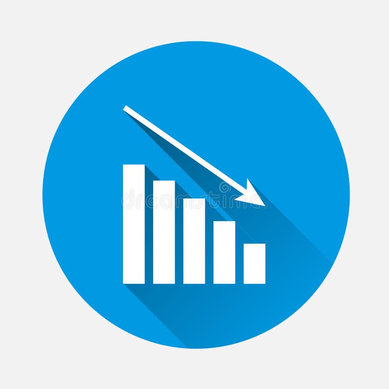 Schedule Decline Red Arrow Blue Stock Illustrations – 19 Schedule ...