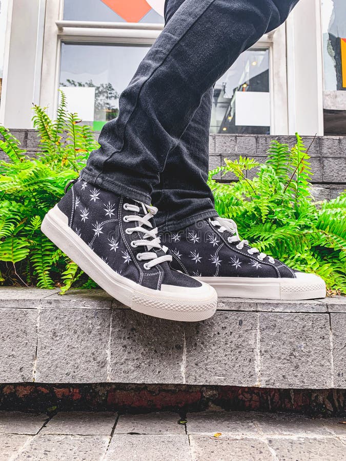 One step sneakers stock image. Image of step, sneakers - 222073059