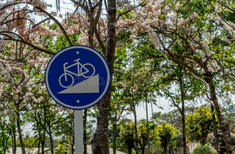 Down hill traffic sign stock image. Image of street - 112269167