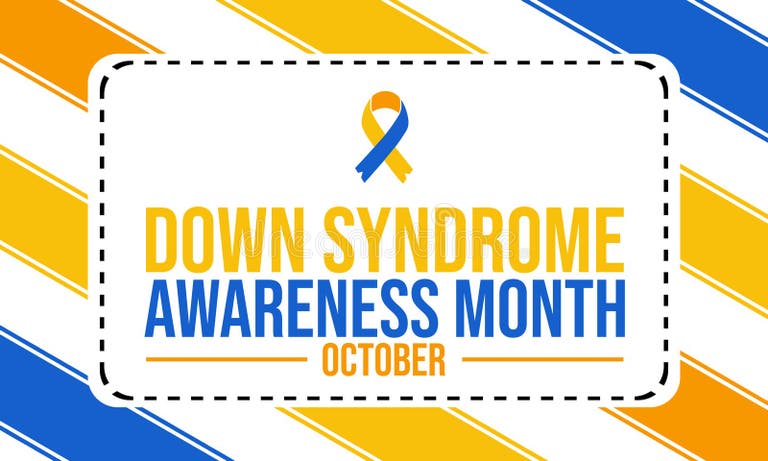 Down Syndrome Awareness Month Banner for October 2024, Promoting ...