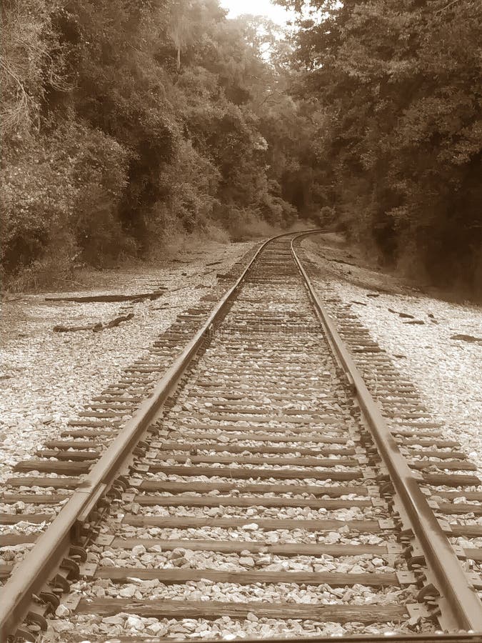 Down the track stock photo. Image of track, railroad - 162897928