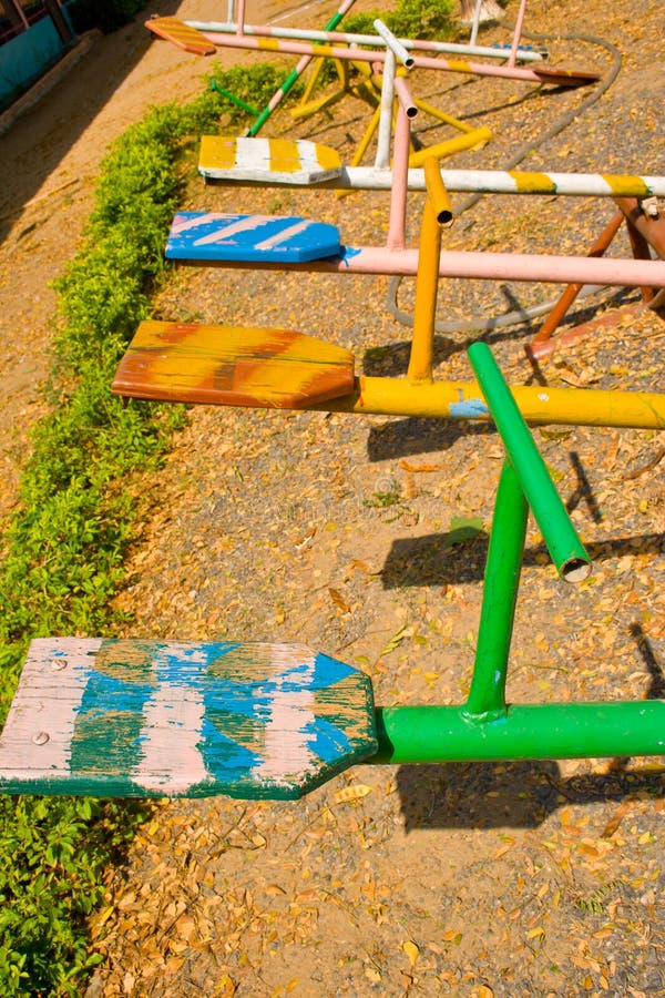 Downed Trees Sitting in a Playground. Stock Photo - Image of outdoor ...