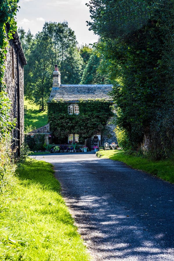 Downham, Yorkshire, England Stock Image - Image of countryside, rural ...