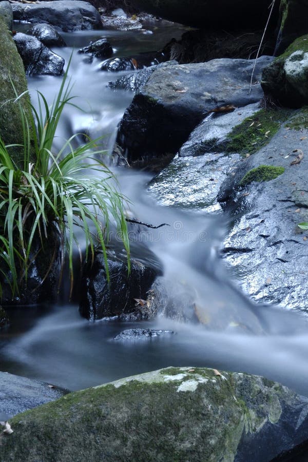 Downhill Flowing Water stock image. Image of rock, downhill - 9499905
