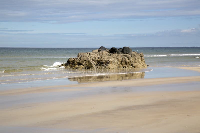 Downhill Strand Beach, Northern Ireland Stock Photo - Image of ...