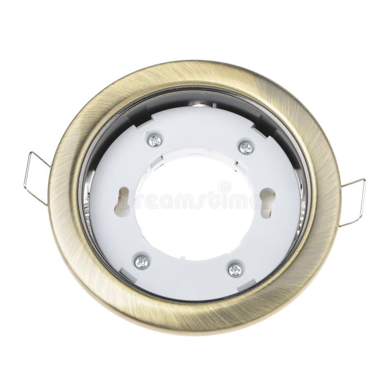 Downlight Spotlight Isolated Stock Photo - Image of modern, bright ...