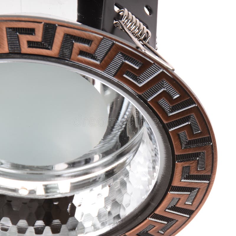 Downlight Spotlight Isolated Stock Image - Image of room, lifestyle ...