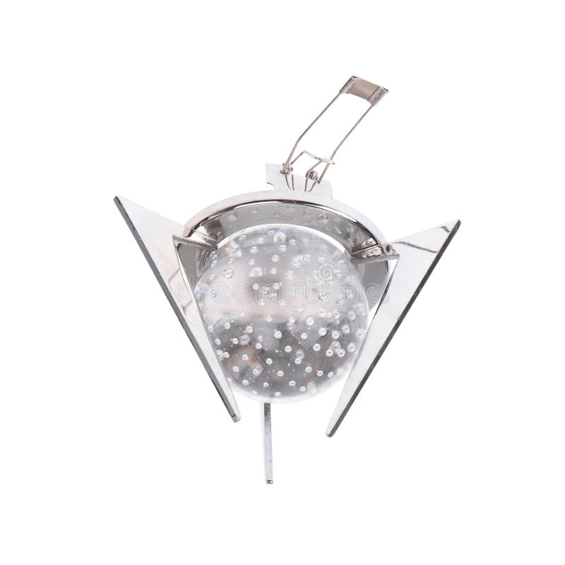 Downlight Spotlight Isolated Stock Photo - Image of indoors, decoration ...