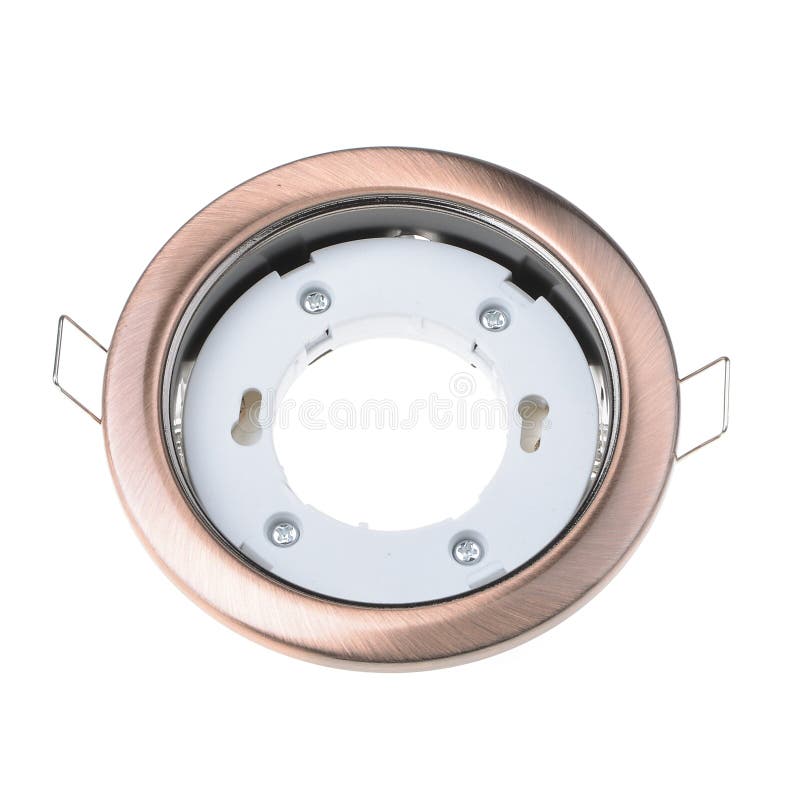 Downlight Spotlight Isolated Stock Photo - Image of isolated, light ...