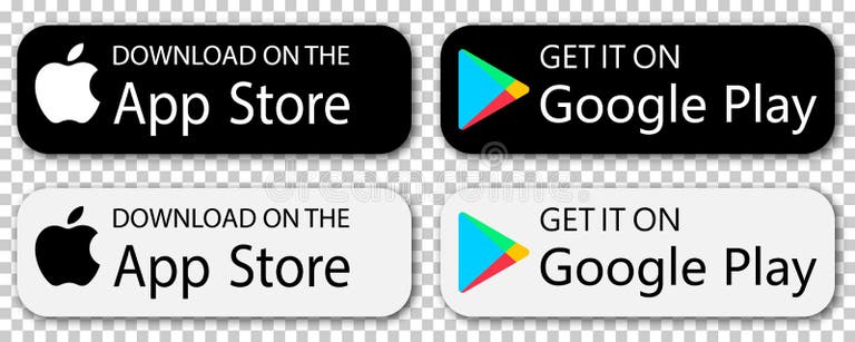 App Store Google Play Transparent Stock Illustrations – 35 App Store ...