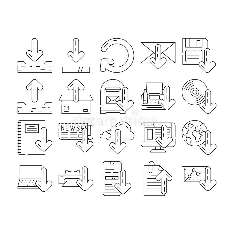 Downloading Illustrations Stock Illustrations – 468 Downloading Illustrations Stock ...