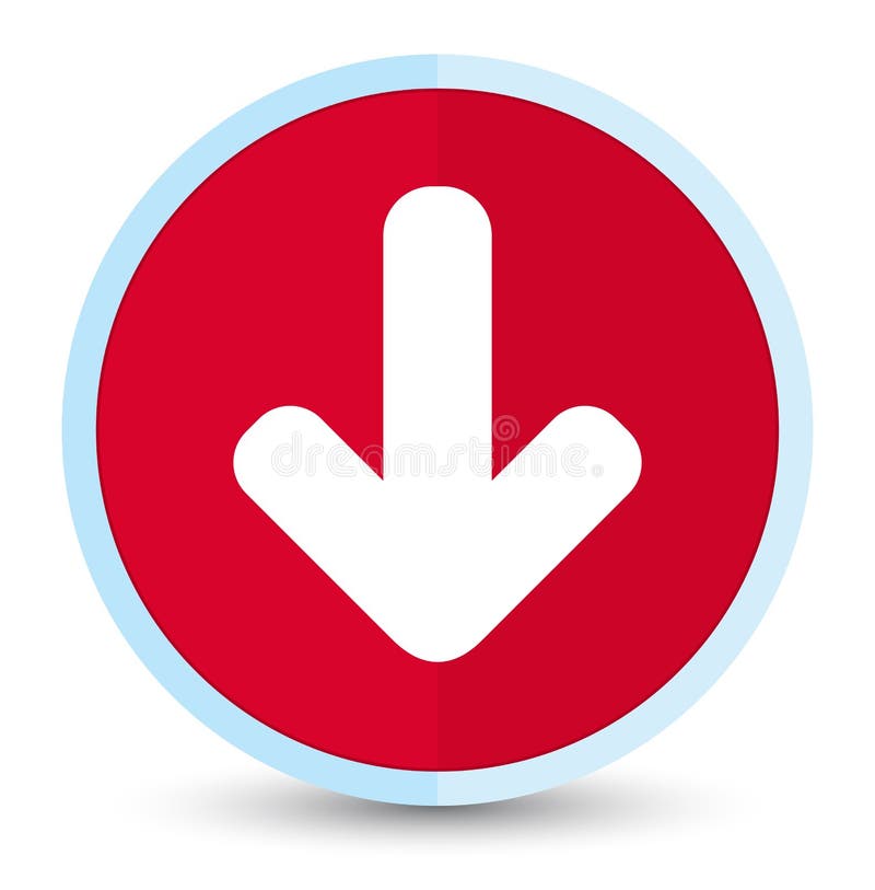 Red Download Icon Arrow Stock Illustrations – 8,372 Red Download Icon ...