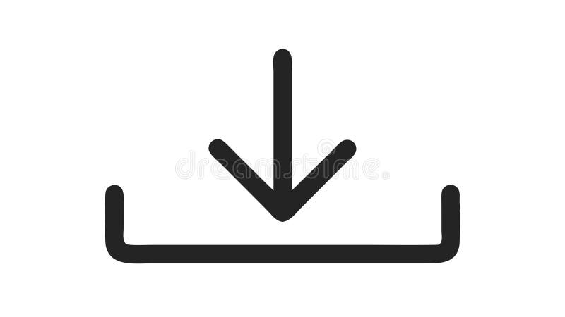 Download Arrow Symbol Outline Vector Icon, Vector Design Generative AI Stock Vector ...