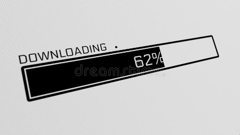 4k Transfer Loading Bar Downloading Barloading Screen Pixelated ...